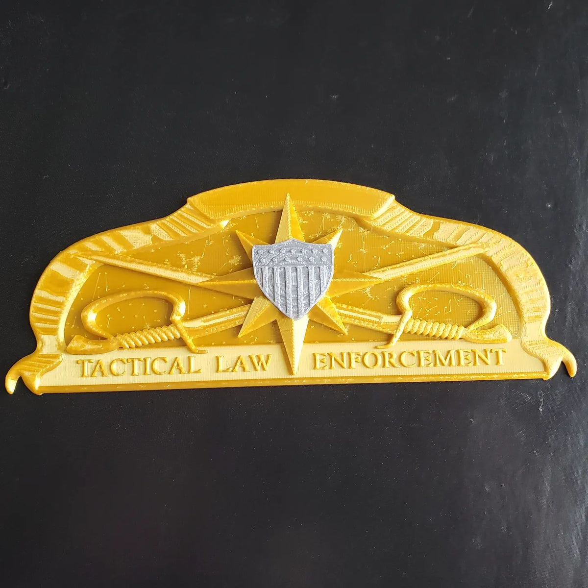 3D USCG Tactical Law Enforcement TACLET Insignia – Split Coast Creations