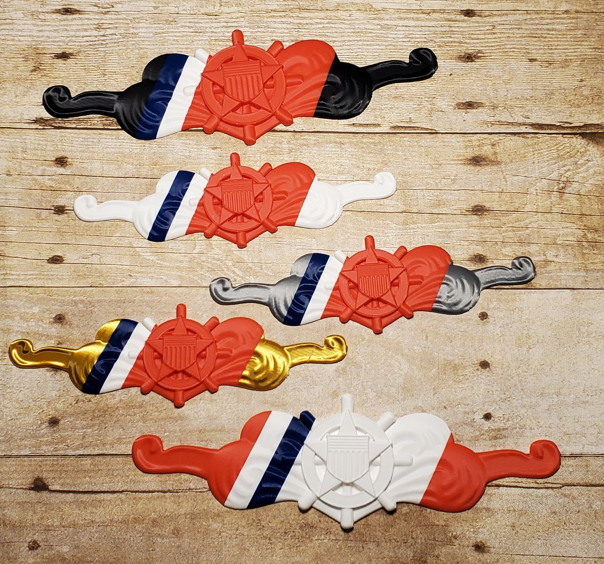 3D USCG Cutterman Racing Stripe – Split Coast Creations