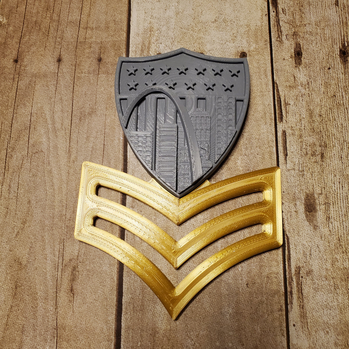 3D USCG Petty Officer First Class E6 Device St. Louis Edition – Split ...