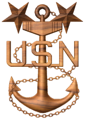 3D USN Master Chief Petty Officer MCPO Anchor – Split Coast Creations